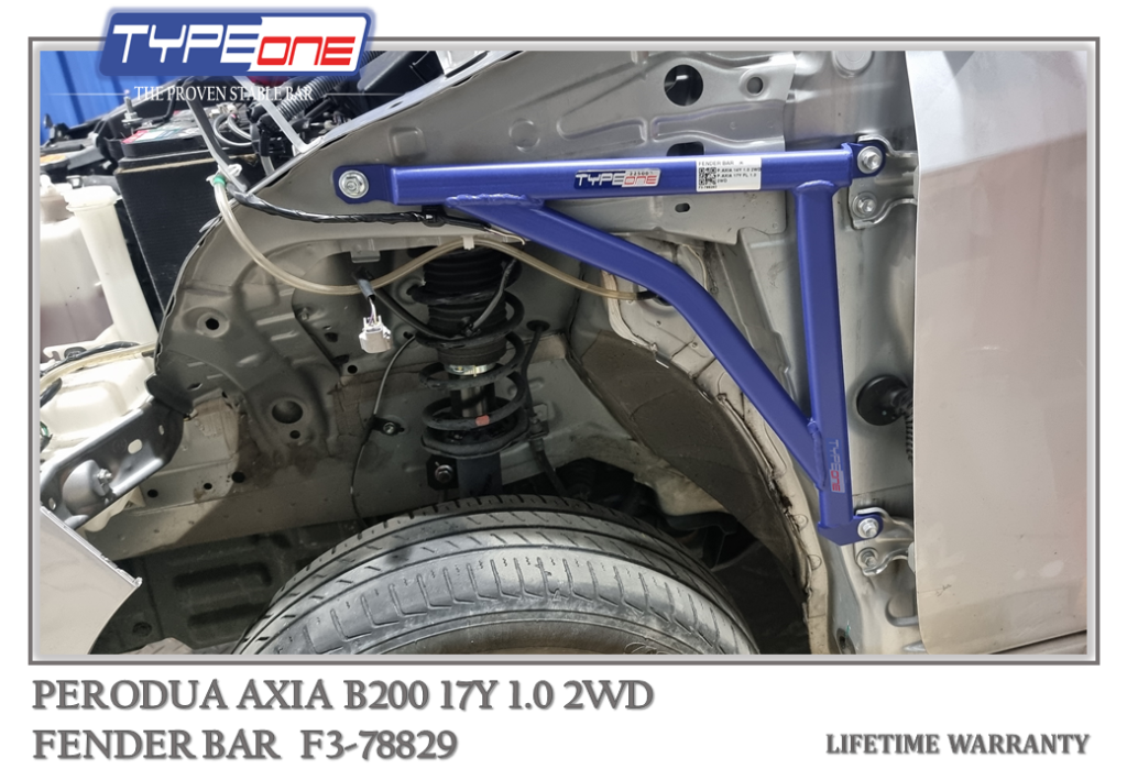 Fender Bar Perodua Axia B200 17YF3-78829 - TypeOne